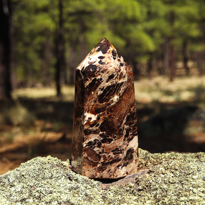 Chocolate Opal Healing Crystal Point