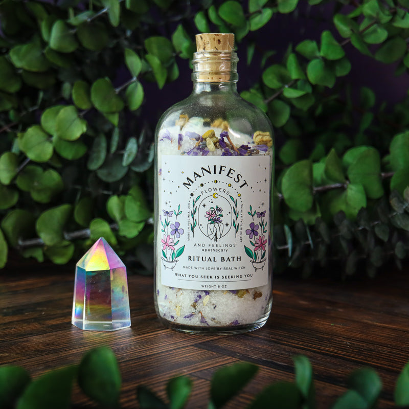 Manifestation Ritual Bath by Flowers & Feelings